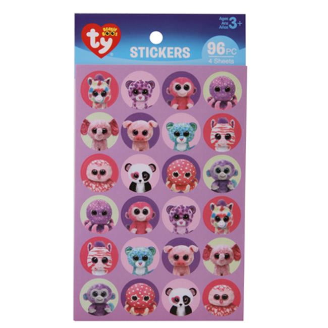 Beanie Boos Stickers 96/pkg-girl - Walmart.com