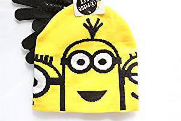 Beanie Cap - Despicable Me - Minions Faces w/Gloves Hat 138152-2 ...