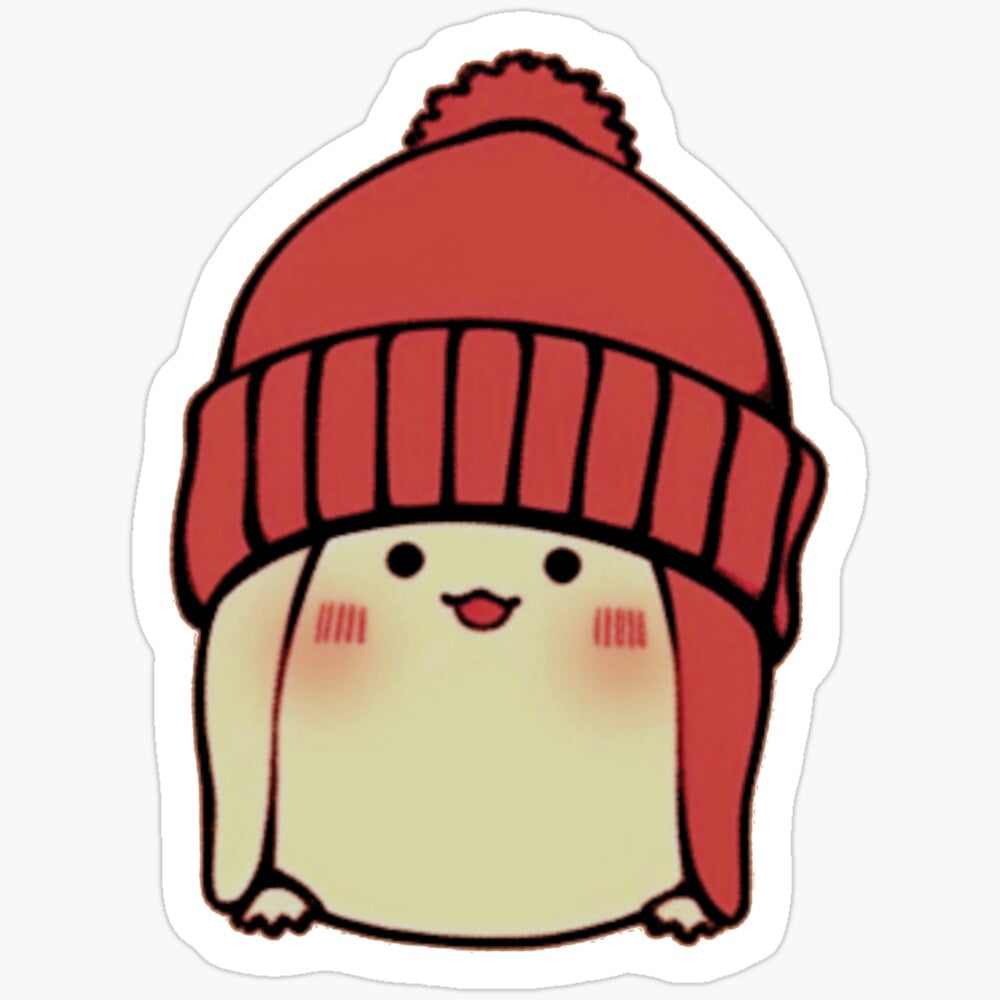 Beanie Gleamer Sticker Phone Decal Water Bottle Stickers Car Decals ...