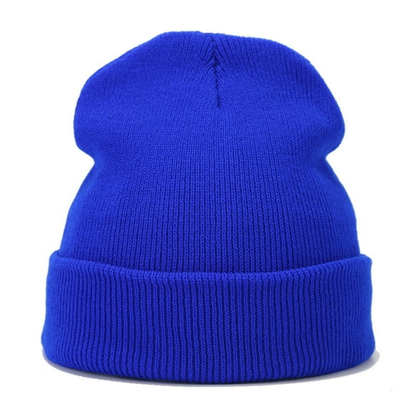 Beanie Hat, Unisex Cuffed Knit Hat, Soft Warm Watch Cap, Skull Cap for ...