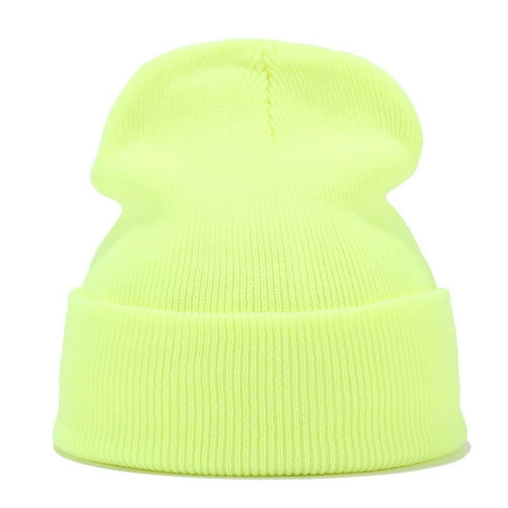 Beanie Hat, Unisex Cuffed Knit Hat, Soft Warm Watch Cap, Skull Cap for ...