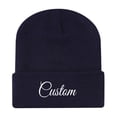 Beanie Hat for Women Men Winter Knitted Cute Hats Skull Roll-up Edge ...