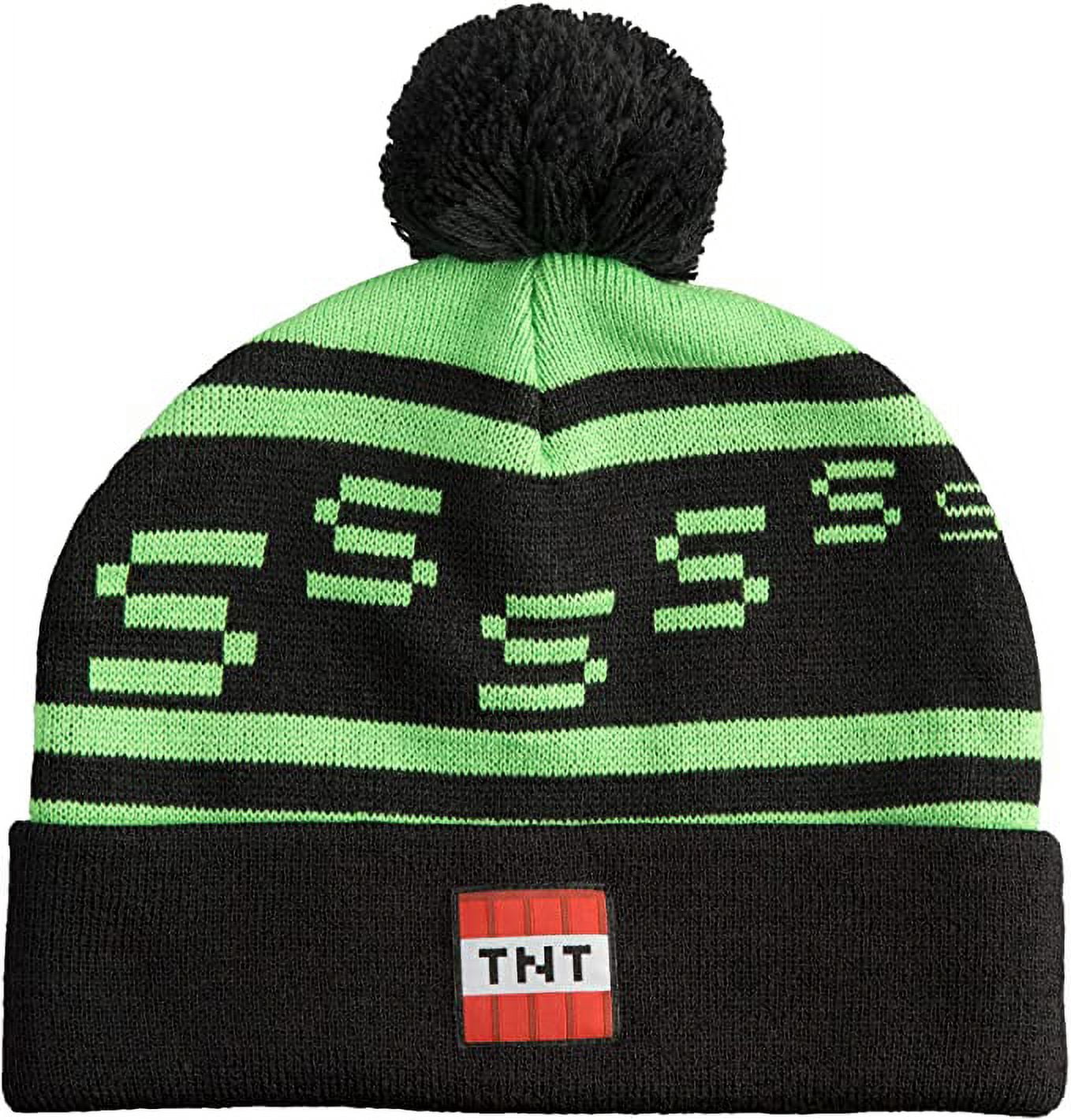 Beanie - Minecraft - Creeper TNT Hat Cap Licensed New j6200 - Walmart.com