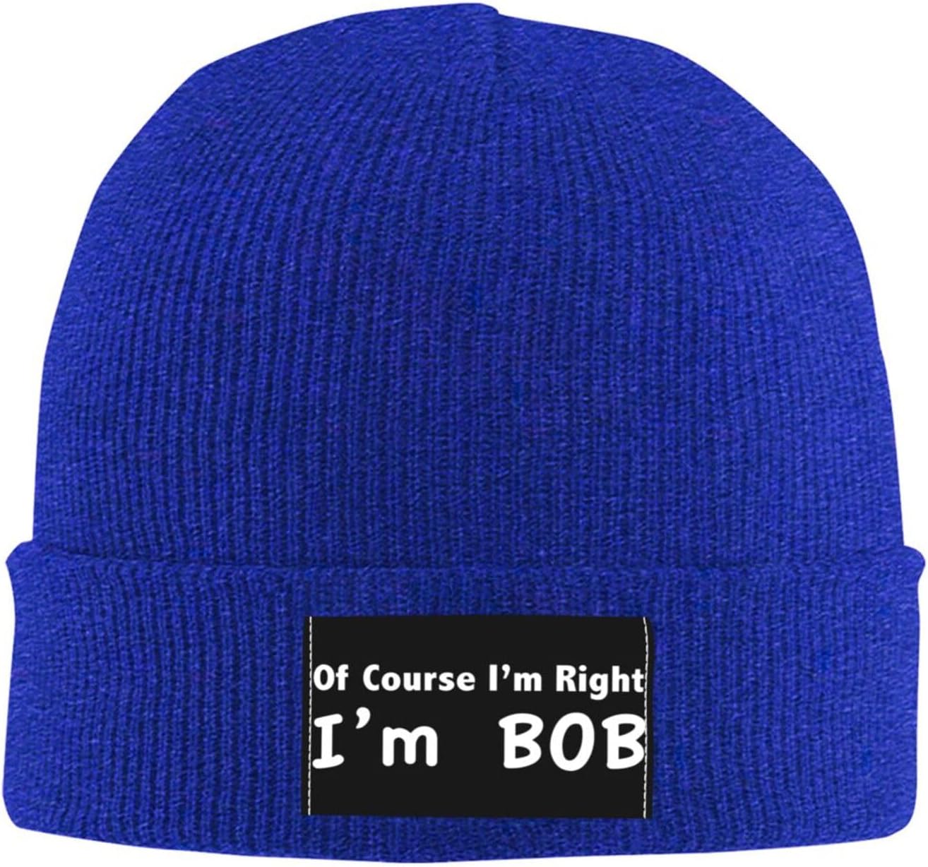 Beanie, of Course I'm Right I'm Bob Beanie Hat Women Knit Hat Men ...