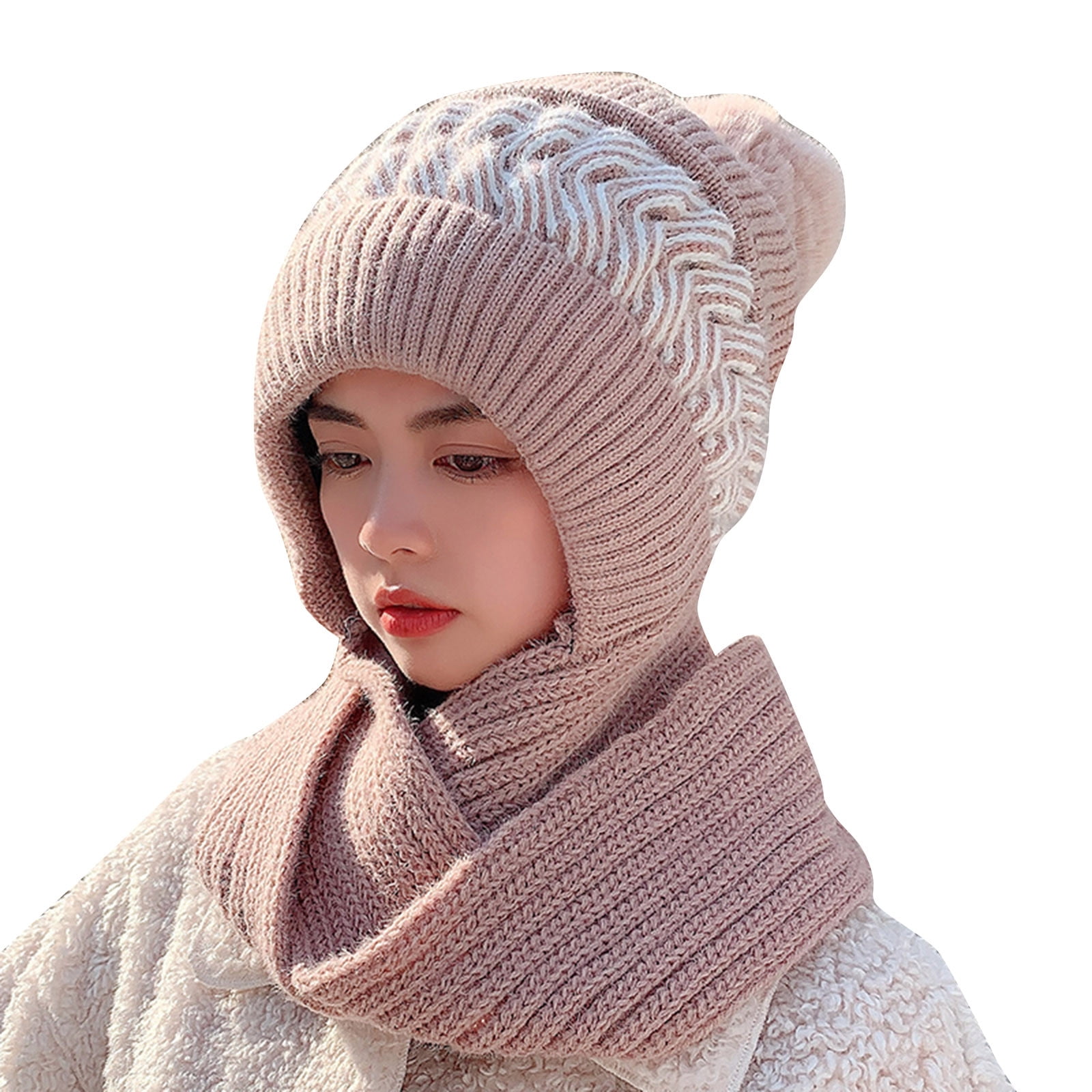 Beanies Hats Men, Baberdicy Women Winter Slouchy Knit Warm Hats Wool ...