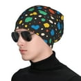 Beanies Hats for Men Women - bright colors spots Soft Breathable Chemo ...