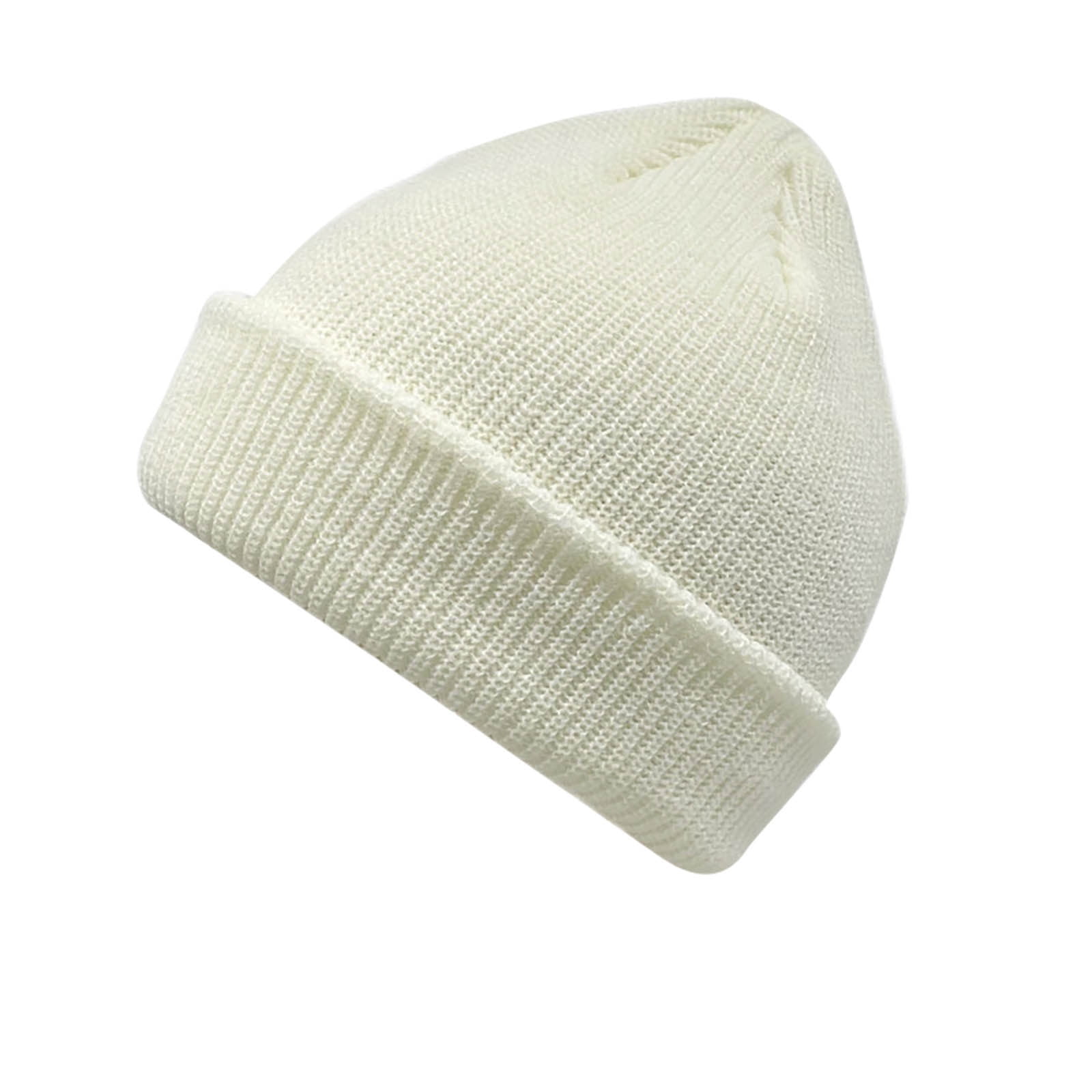 Beanies Women Satin Lined Beanie Winter Hats For Women Knitting Pile Cap Baotou Hat White ...