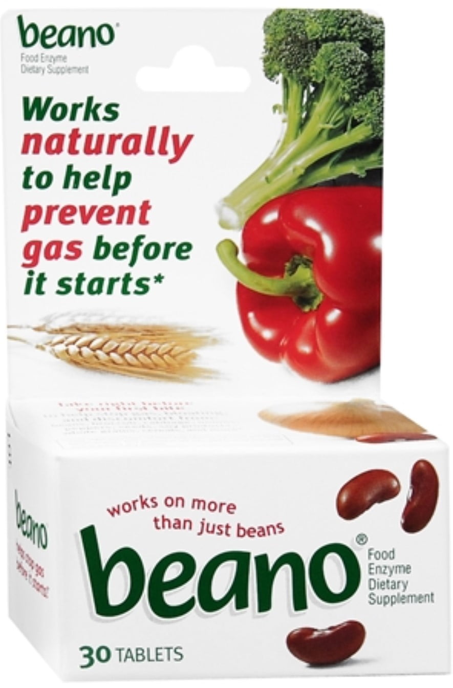 Beano Tablets 30 ea (Pack of 3) - Walmart.com