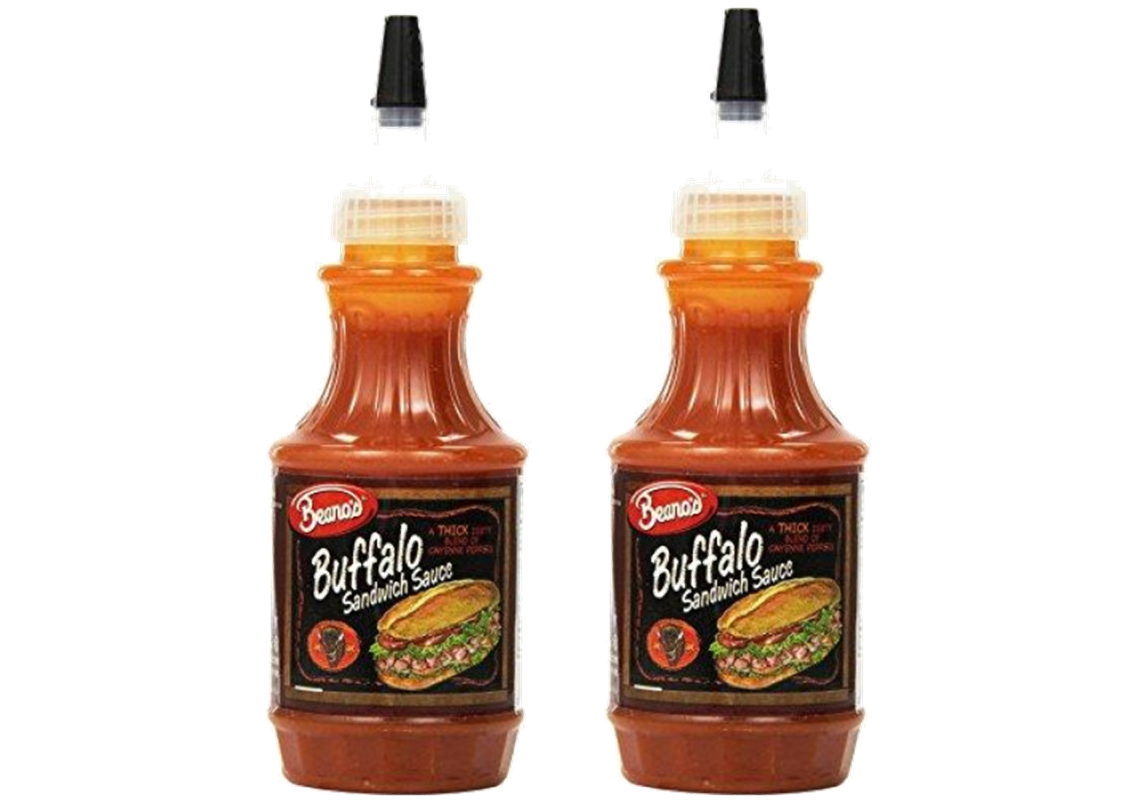 Beano's Buffalo Sandwich Sauce, Thick and Zesty, 2-Pack 8 fl. oz ...