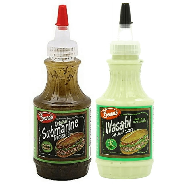 Beano's Italian Submarine Sandwich Dressing, Deli Sauce with Soybean ...