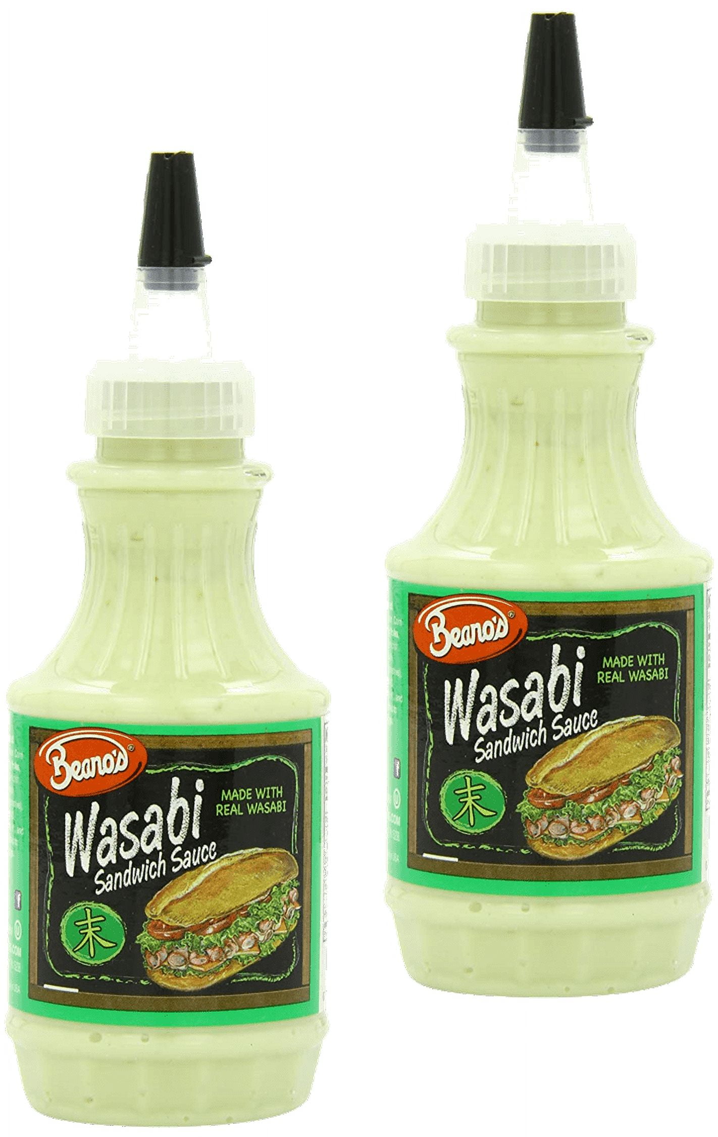 Beano's Authentic Japanese Wasabi Sandwich Sauce, Great for Sushi ...