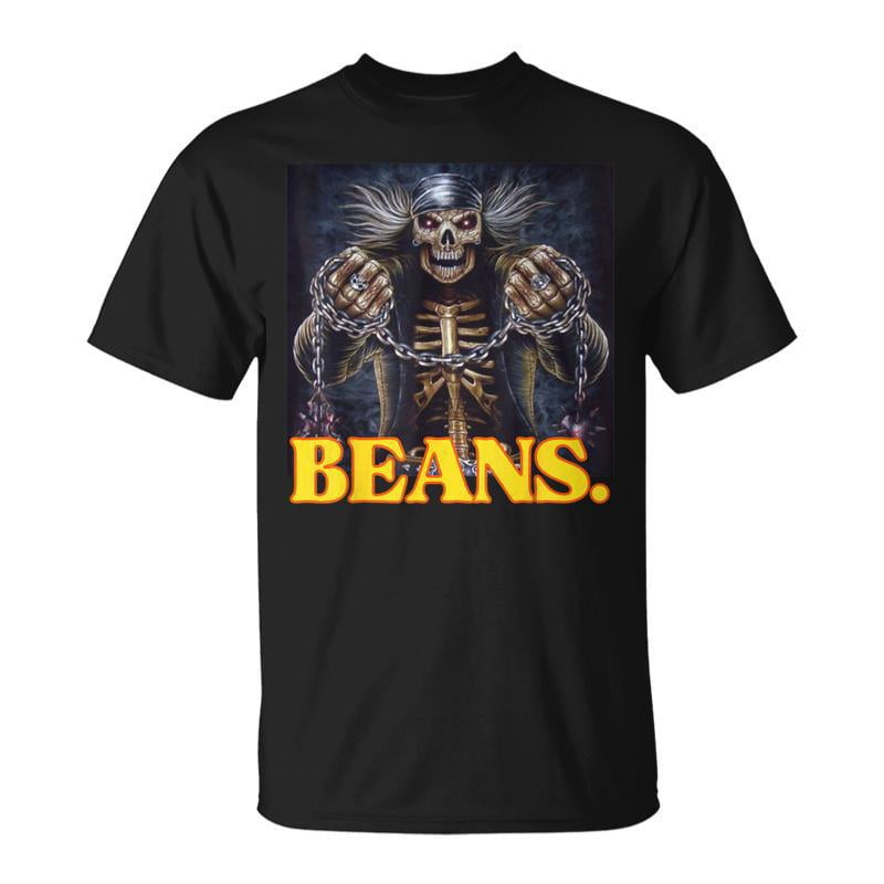 Beans Enjoyer Cringe Hard Skeleton Meme TShirt - Walmart.com