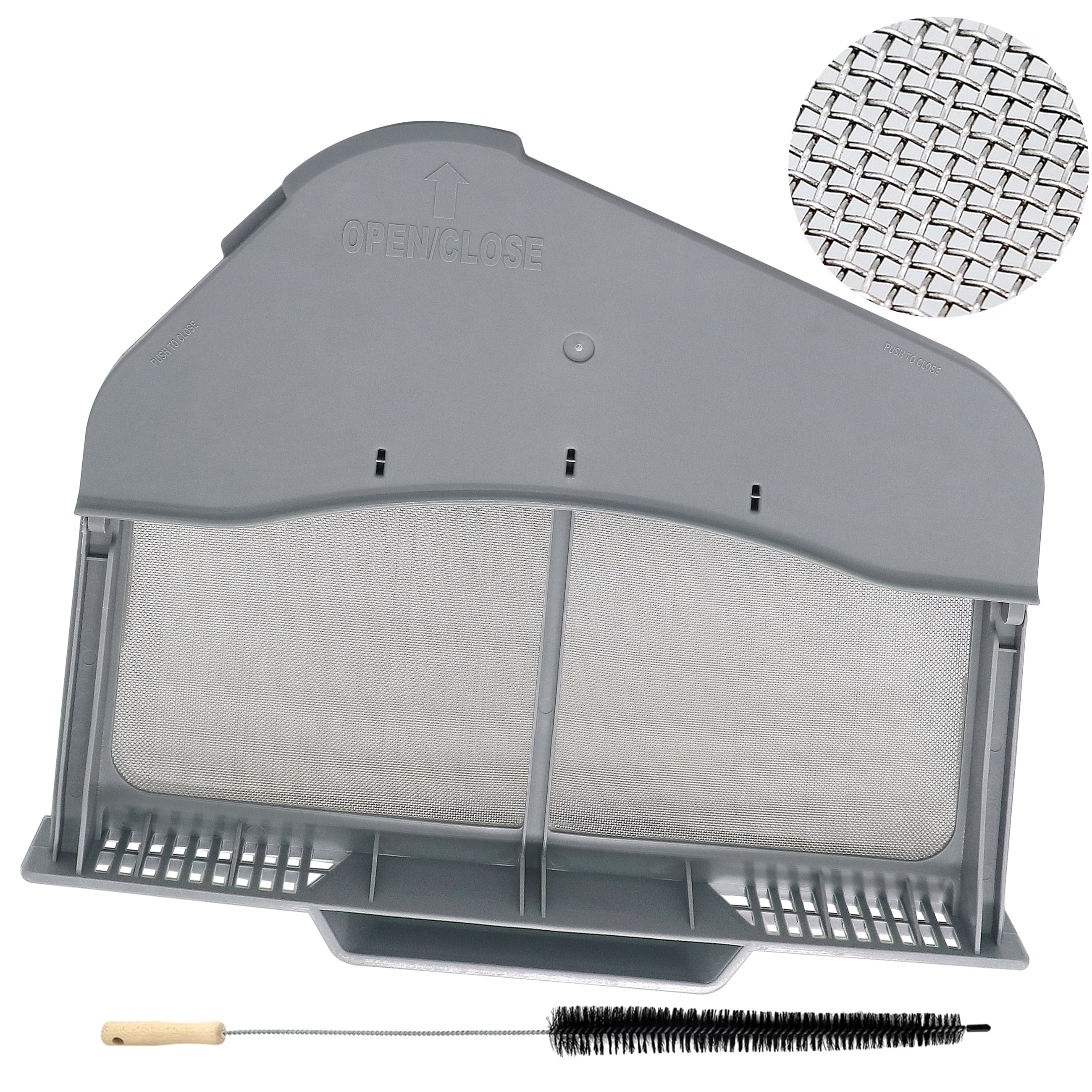 Beaquicy Dryer Lint Trap Filter Replacement, Stainless Steel Mesh, Fits ...