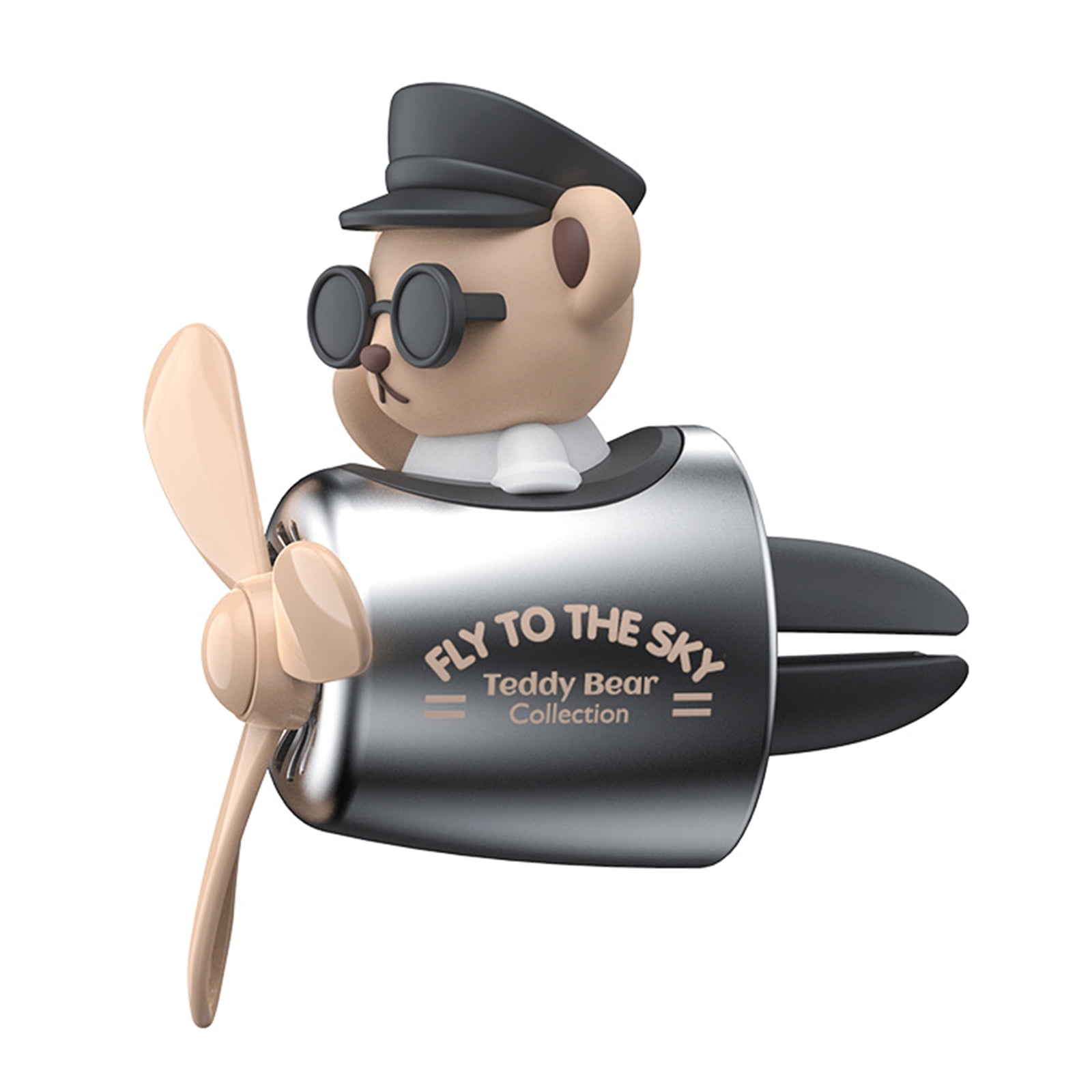 Bear Air Vent Diffuser Lovely Air Freshener with Rotating Propeller ...
