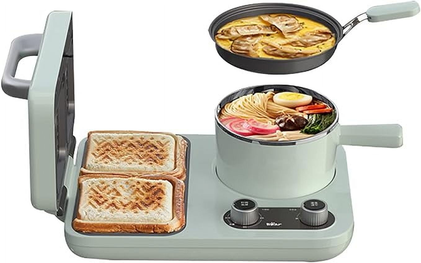 Bear All-in-1 Breakfast Station with Sandwich/Bread/Egg/Waffle ...