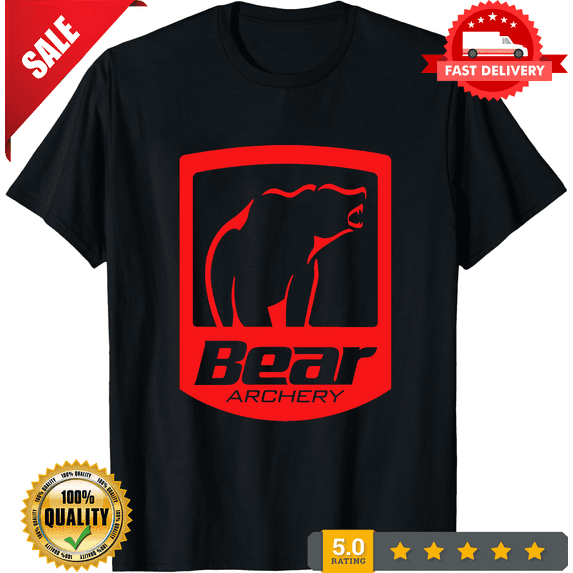 Bear Archery Logo Unisex T-Shirt Funny Size S to 5XL, ULTRA LIMITED ...