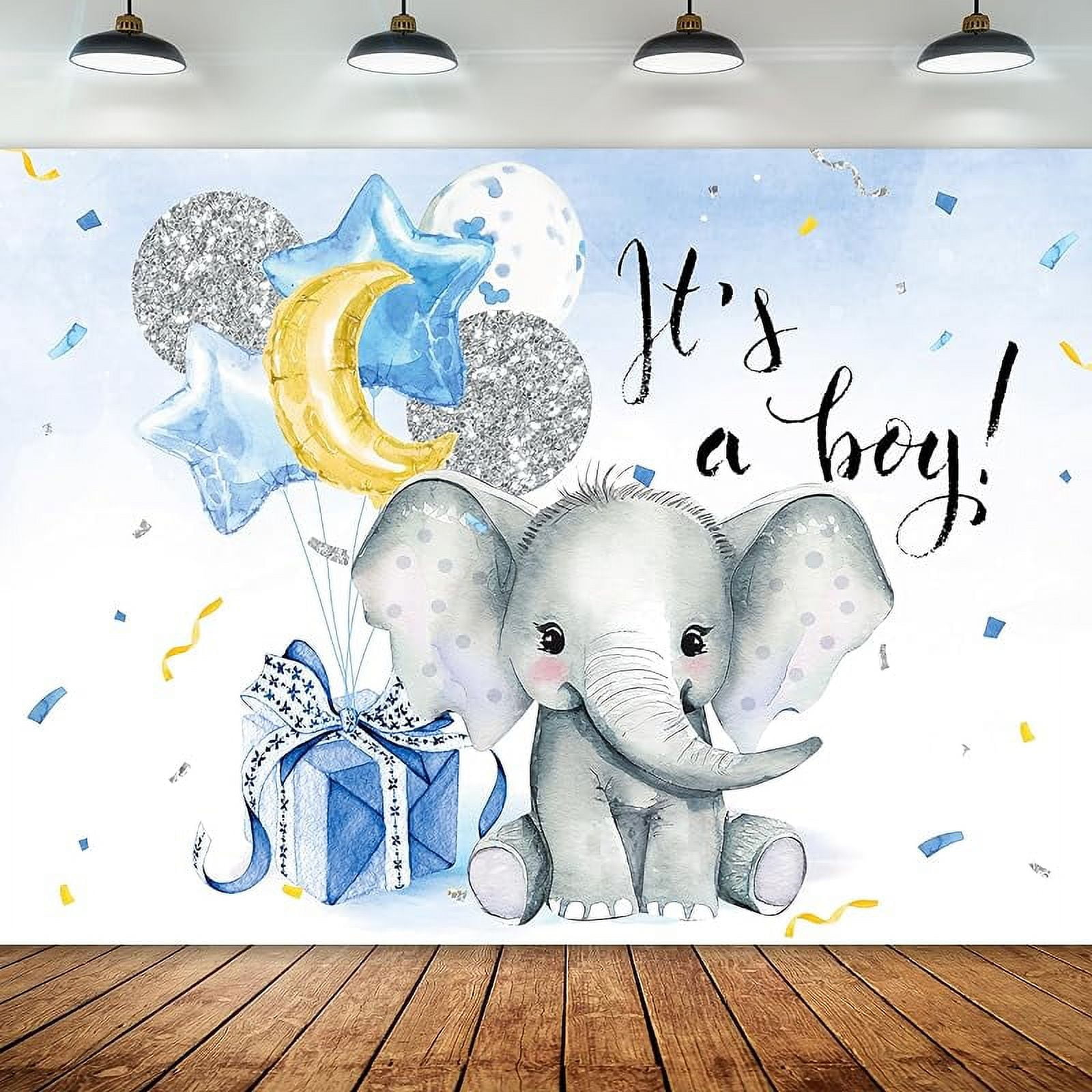 Bear Baby Shower Backdrop Photography for Boy We Can Bearly Wait Boho ...