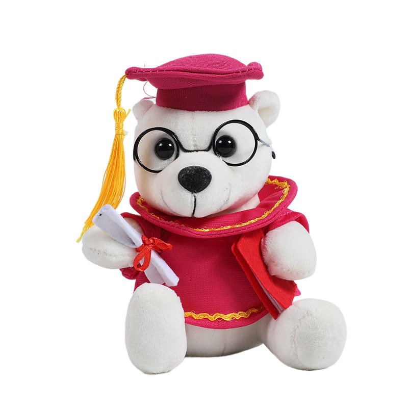 Bear Bachelor Uniform Doll Master Graduation Doll Doctor Hat School ...