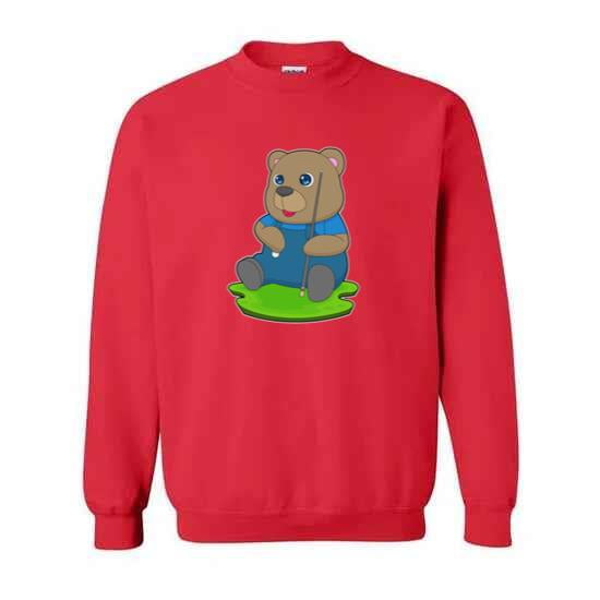 Bear Billiard Queue Game Room Unisex Sweatshirt Pool Player up to 5XL ...