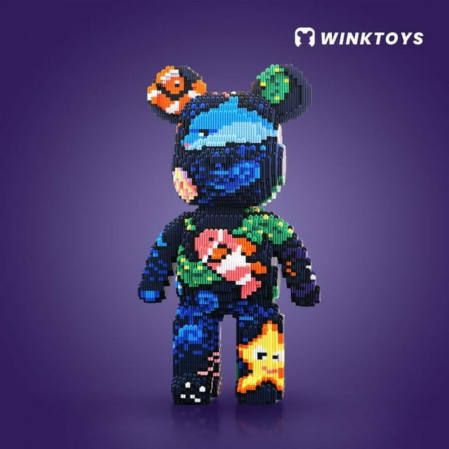 Bear Building Block,Winktoys building block,Bear Toys,Birthday Gift ...