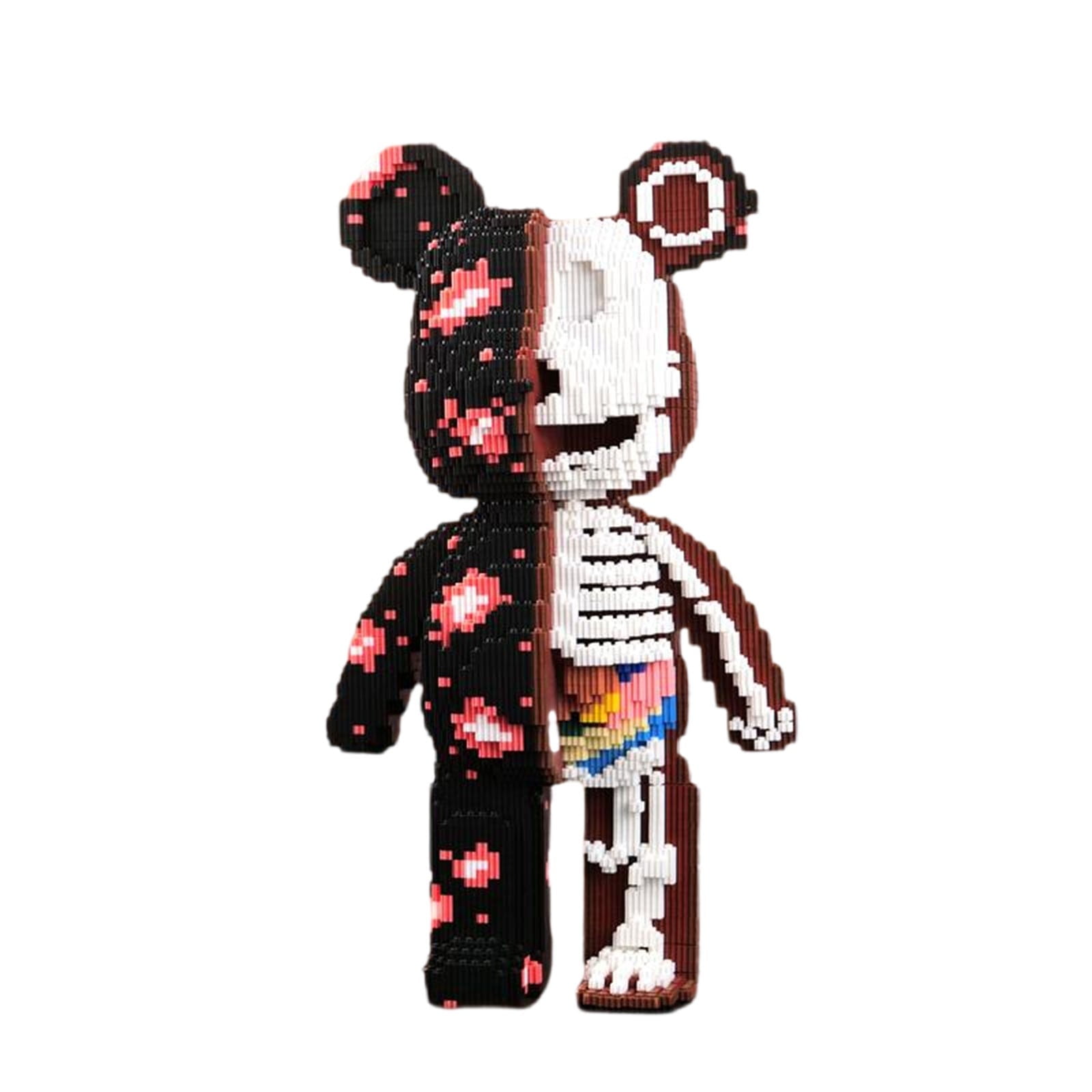 Bear Building Blocks Bear | Display Model | Micro Blocks | Micro 3D ...