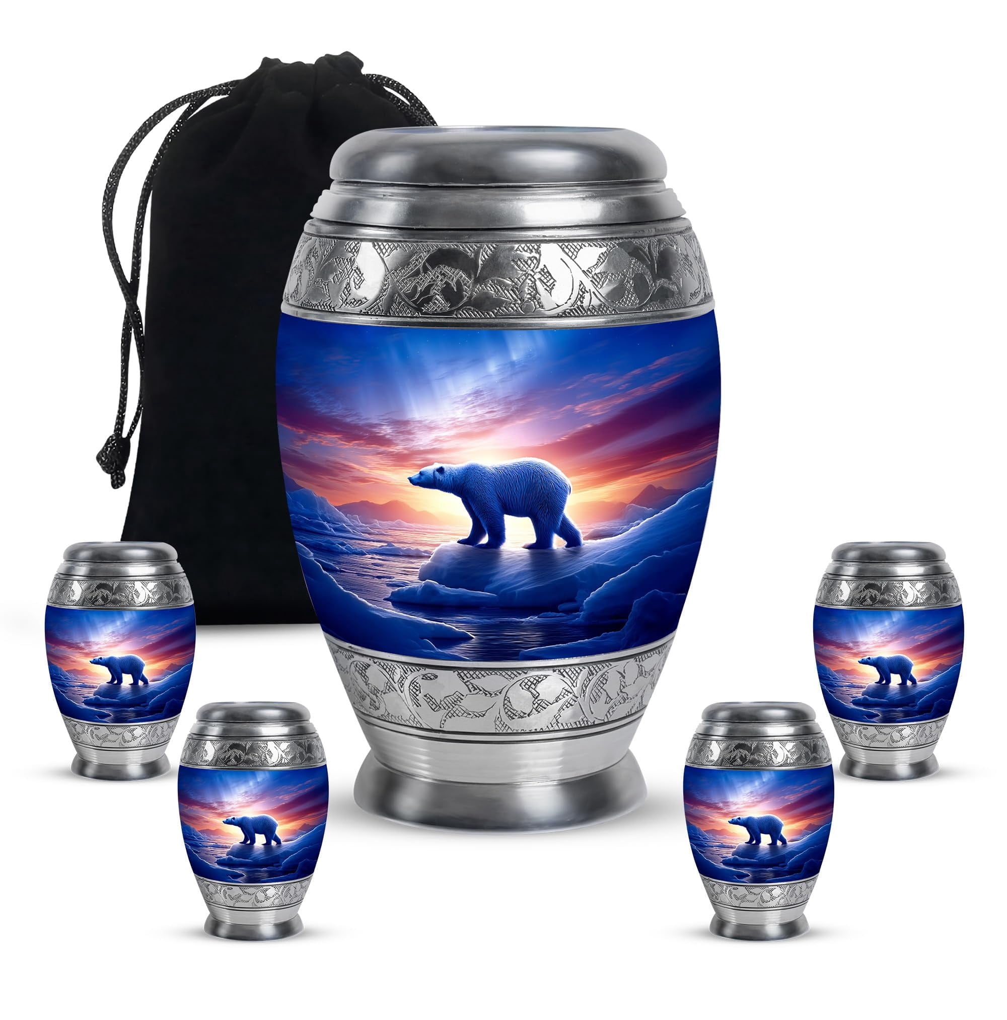 Bear Burial Urn For Children, Mini Cremation Urns For Human Ashes ...