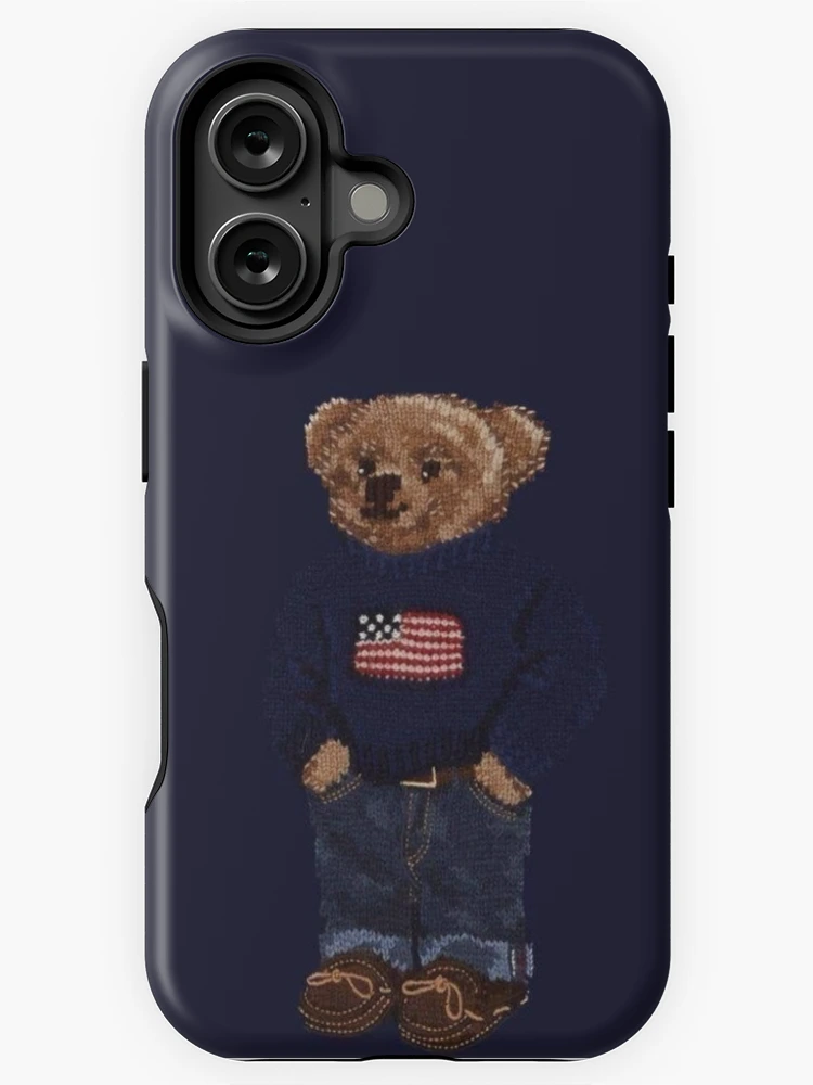 Bear Case Designed for iPhone 11 12 13 14 15 16 Pro Max – Cute Minimal ...