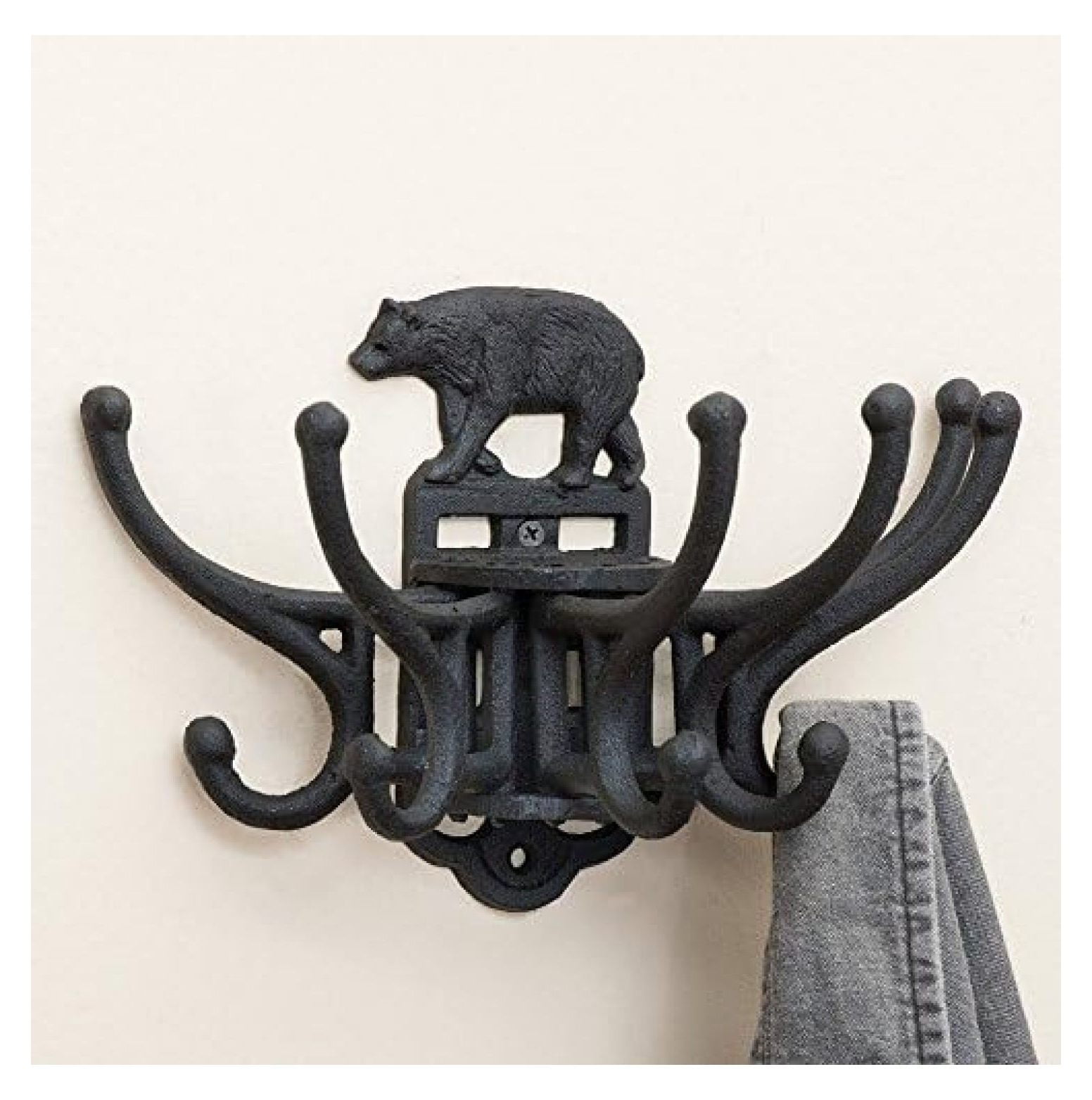 Bear Cast Iron Coat Hanger - Walmart.com