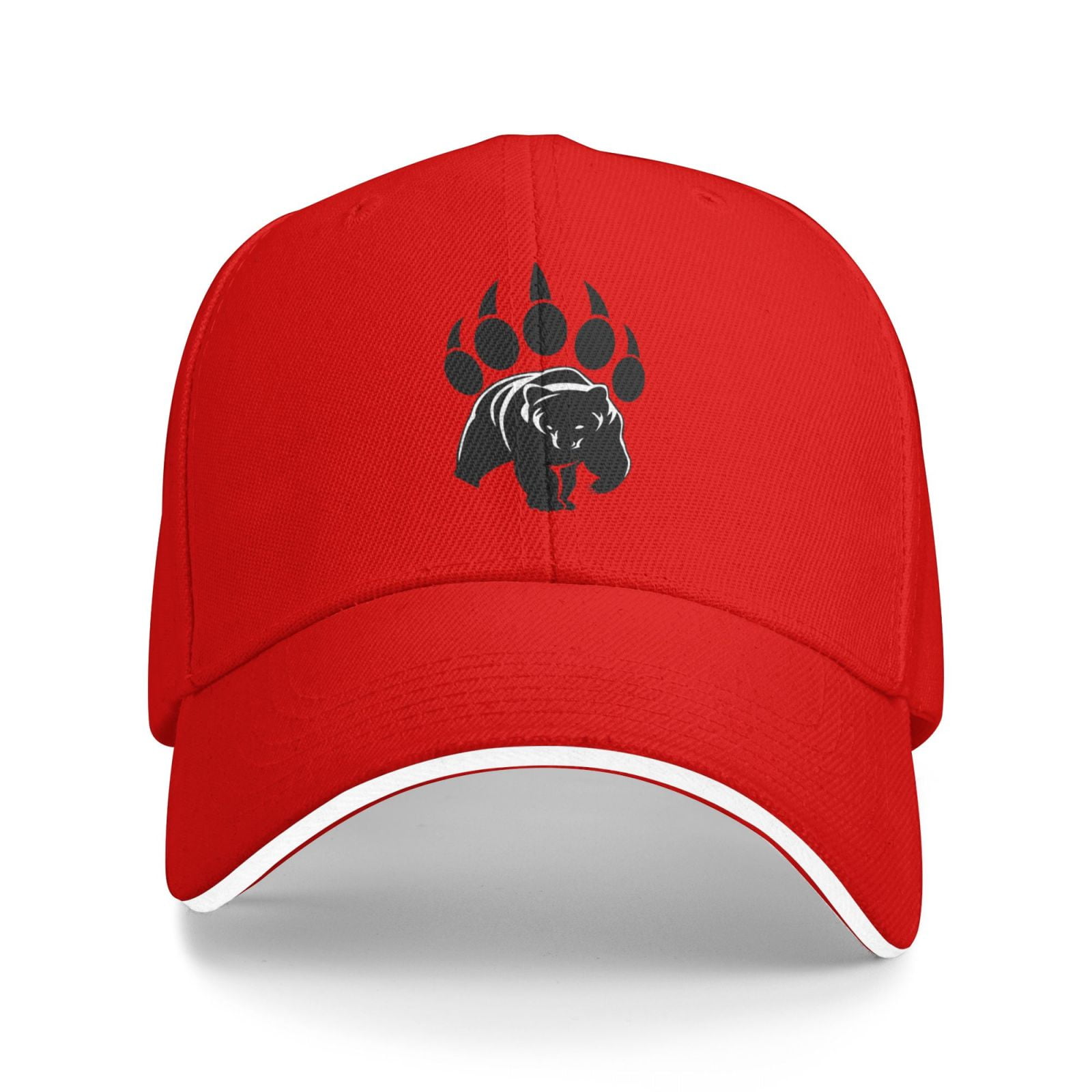Bear Claw Logo Men Women Sandwich Cap Classic Baseball Capunisex ...
