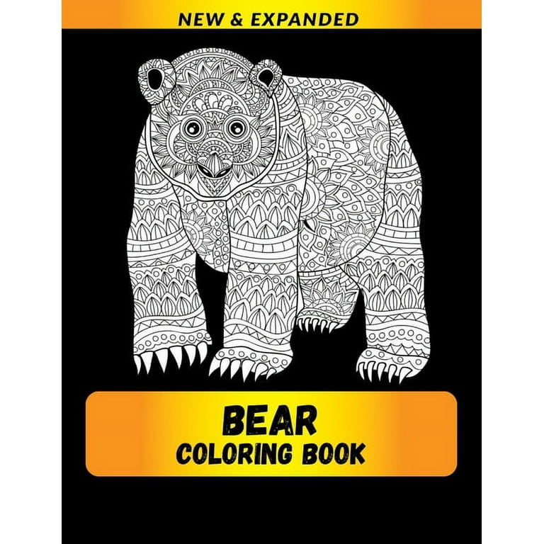 brown bear coloring book