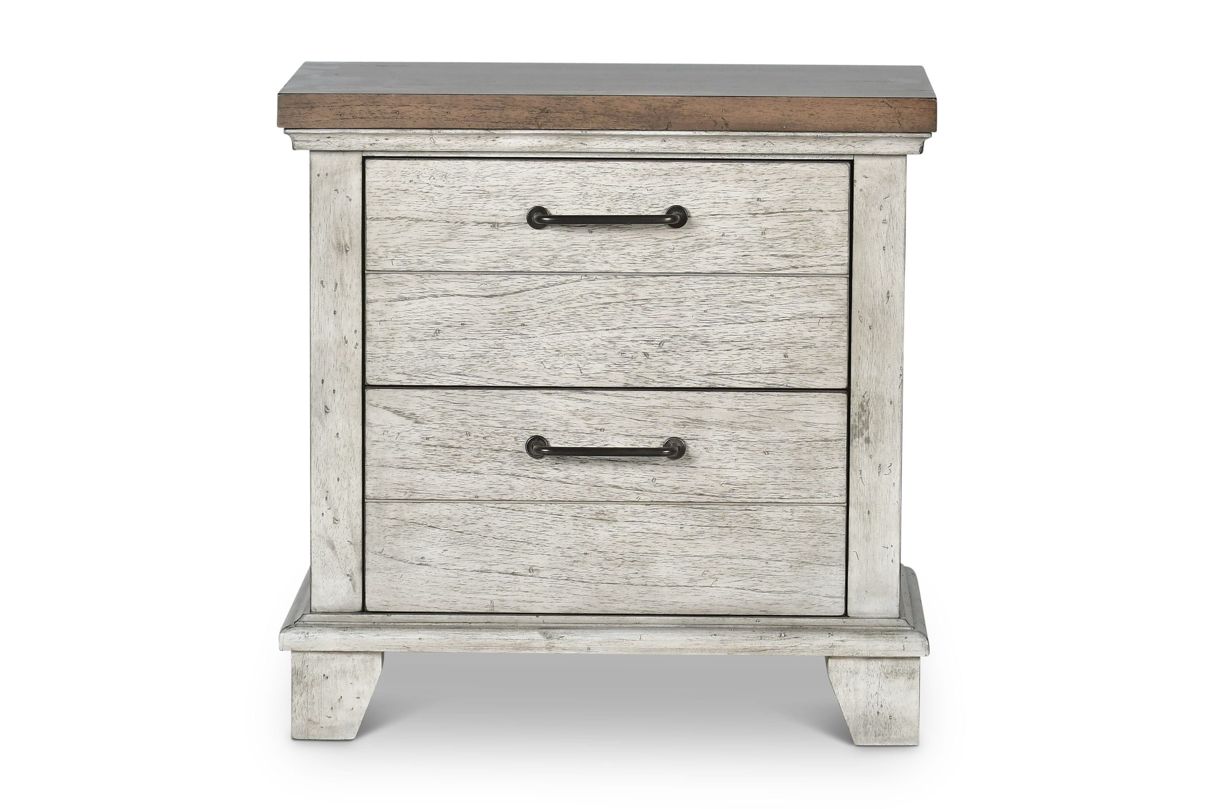 Bear Creek - Nightstand - Pearl Silver - Walmart.com