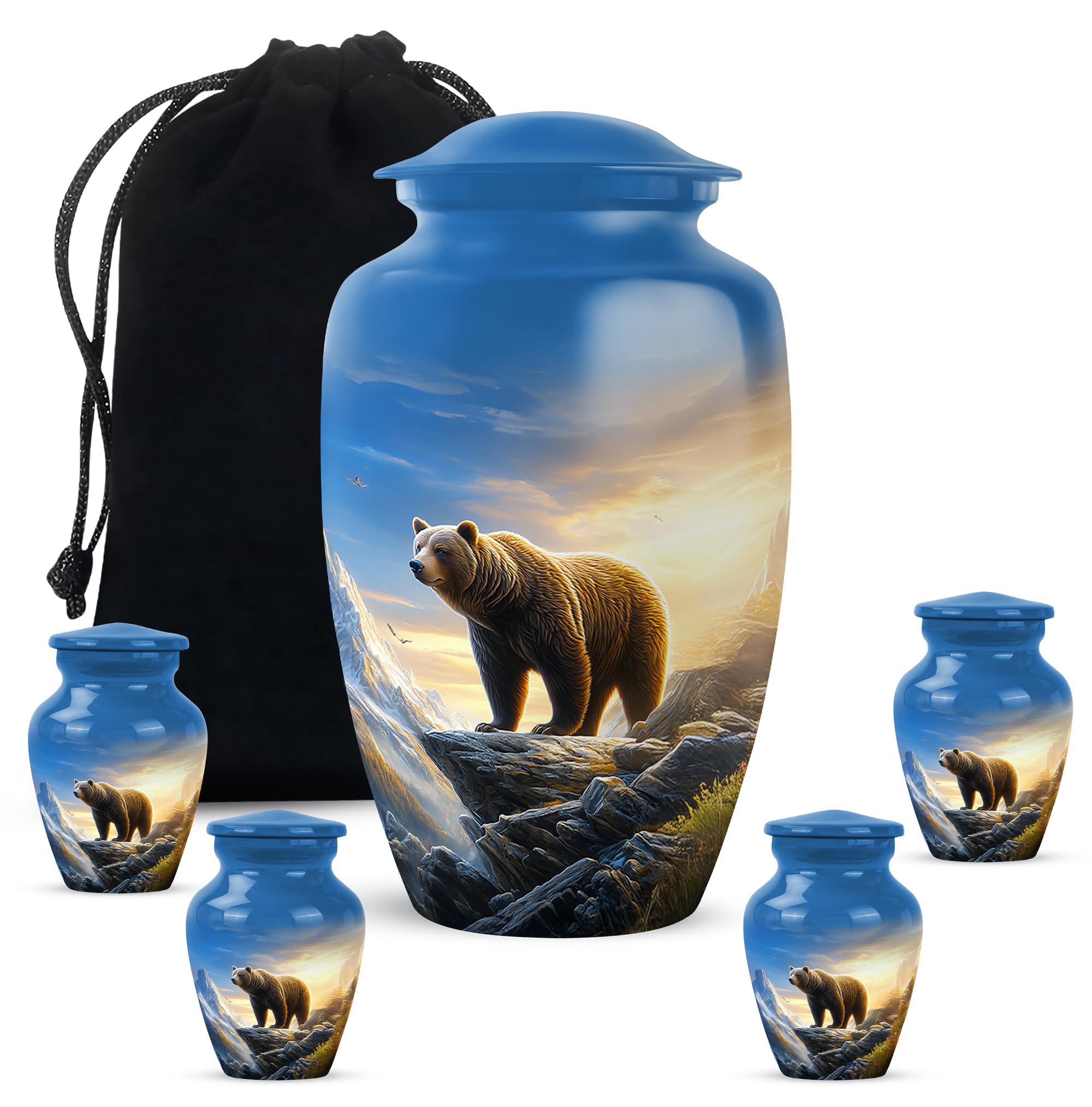 Bear Cremation Urns For Burial, Urn For Ashes, Burial Urns For Cremated ...