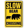 Bear Crossing Signs,Slow Down Sign,Neighborhood Safety Signs,Please ...