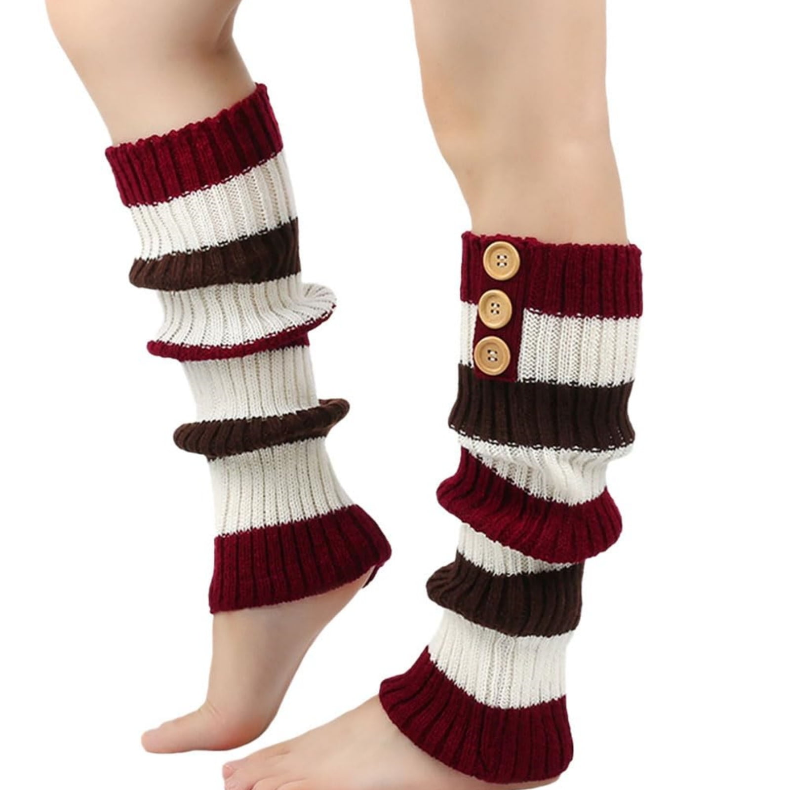 Bear Design Fuzzy Slipper Socks for Women, Soft Warm Plush Floor Socks ...
