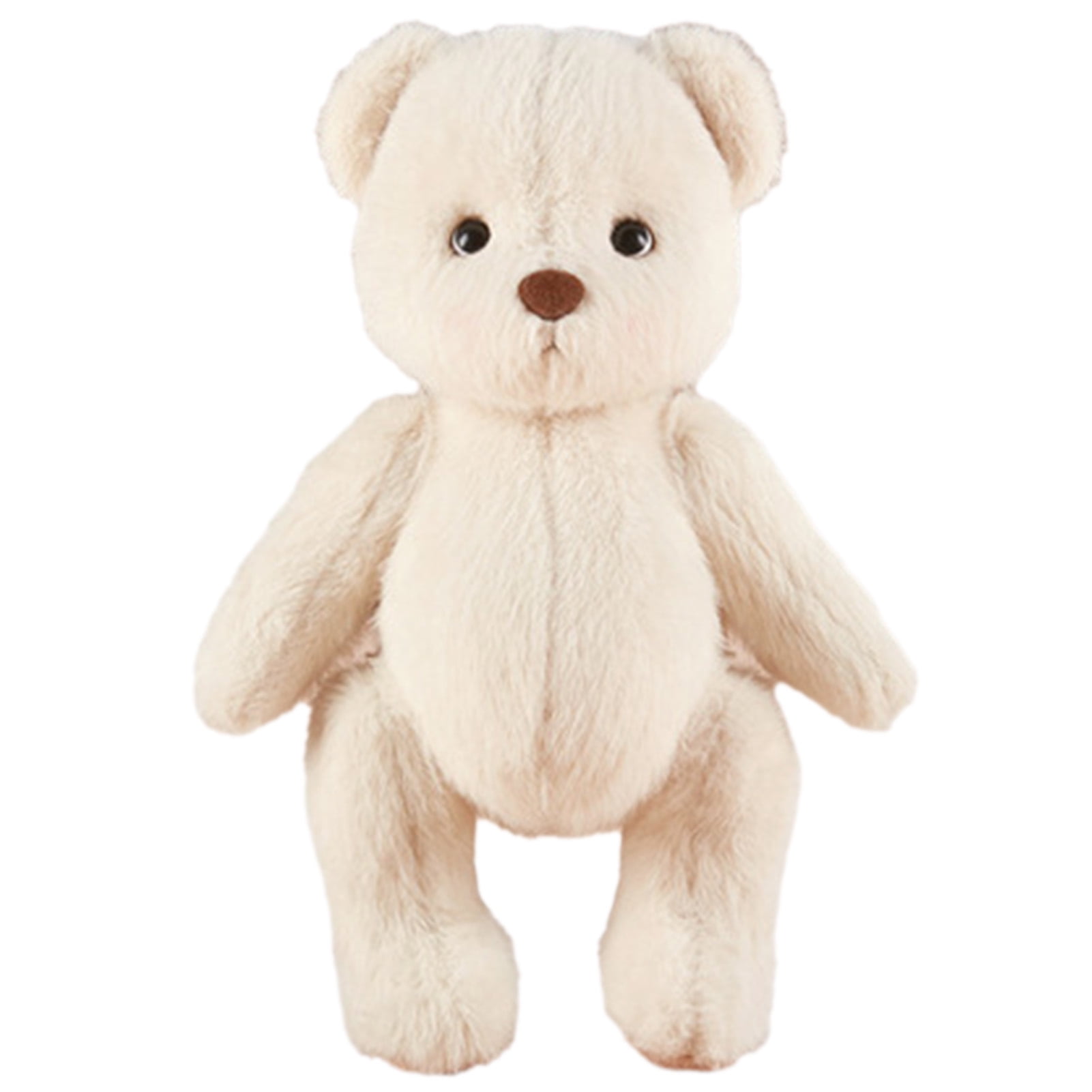Bear Doll Cute Soft Cotton Filling Handmade Bear Stuffed Animal Toy ...