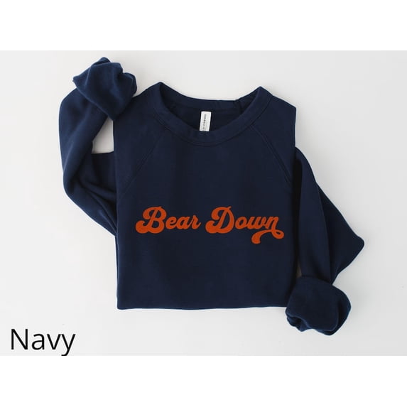 Bear Down Chicago Sweatshirt, Chicago Football Shirt, Game Day Shirt ...
