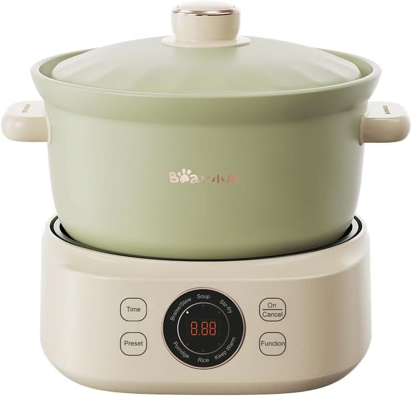 Bear Electric Clay Pot DSG-D30S1, Fast Stew Pot for Casserole Rice ...