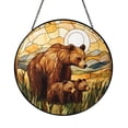 Bear Family Forest Stained Glass Suncatcher Window Art, Wildlife Nature ...