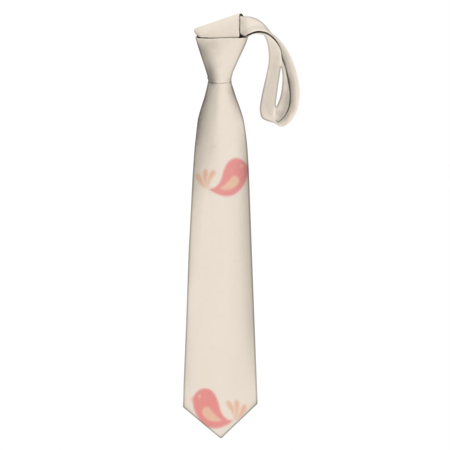 Bear & Forest Aesthetic Men's Necktie - Wrinkle-Resistant Satin Wedding ...