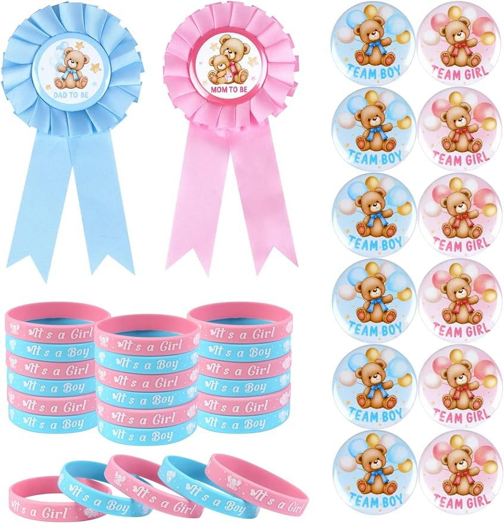 Bear Gender Reveal Party Favors, Gender Reveal Team Boy or Girl Ideas ...