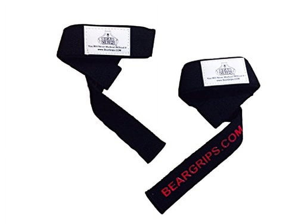 Bear Grips Lifting Straps for Weightlifting - Wrist Straps for ...