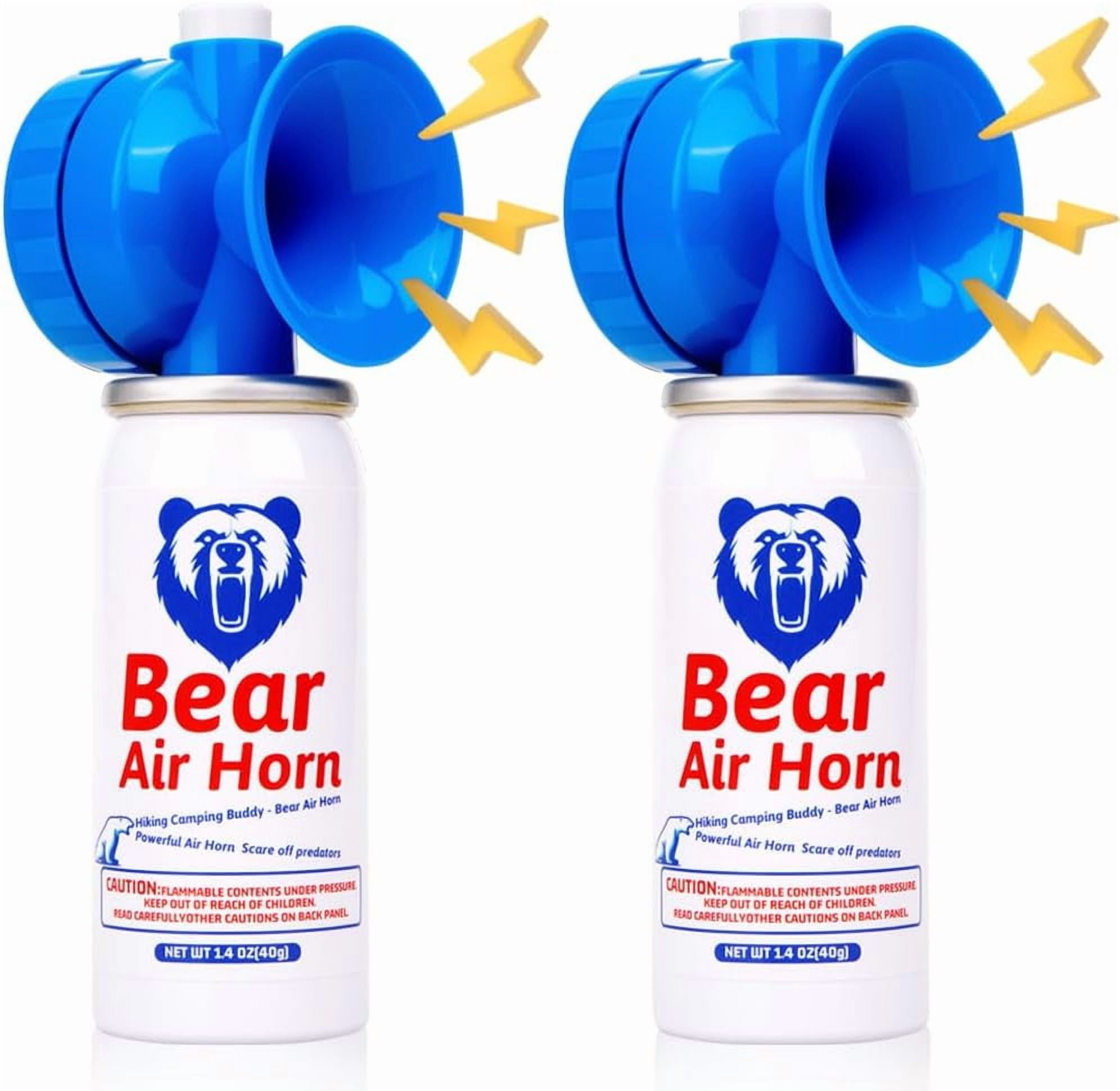 Bear Horn for Self Defense, Loud Mini Air Horn, Audible Up to 1/2 Mile ...