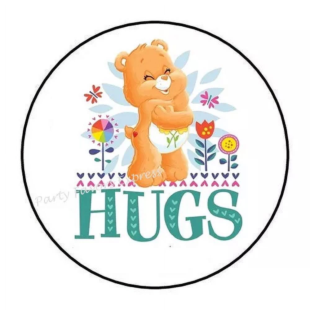 Bear Hugs Envelope Seals Labels Party Favors Stickers Phone Decal Water ...