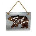 Bear Inspired Wall Door Sign Pediment Rustic Outdoorsy Cabin Lodge Home ...