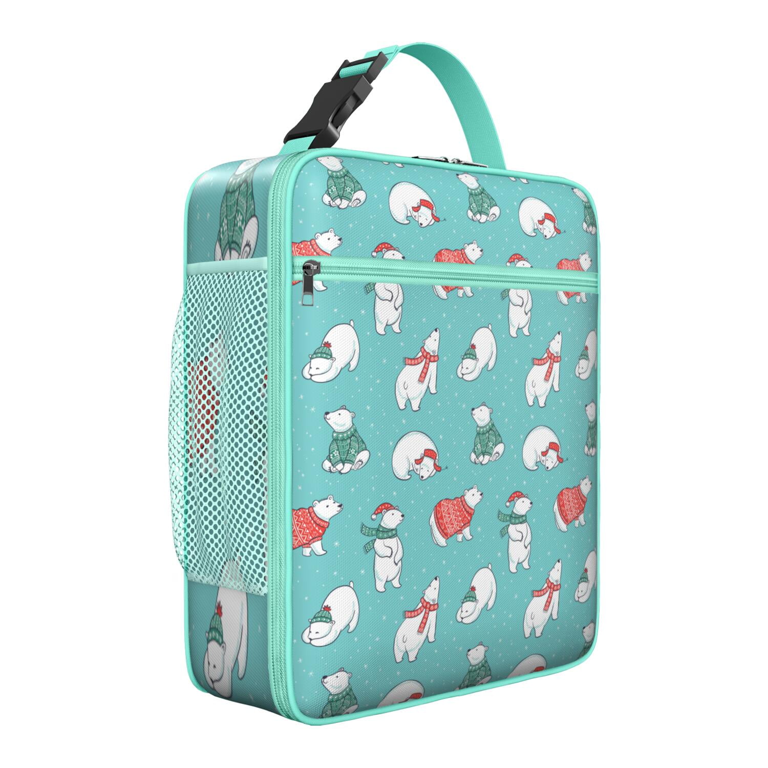 Bear Insulated Lunch Bag Box Teen Reusable Lunch Tote Bag Fit Most ...
