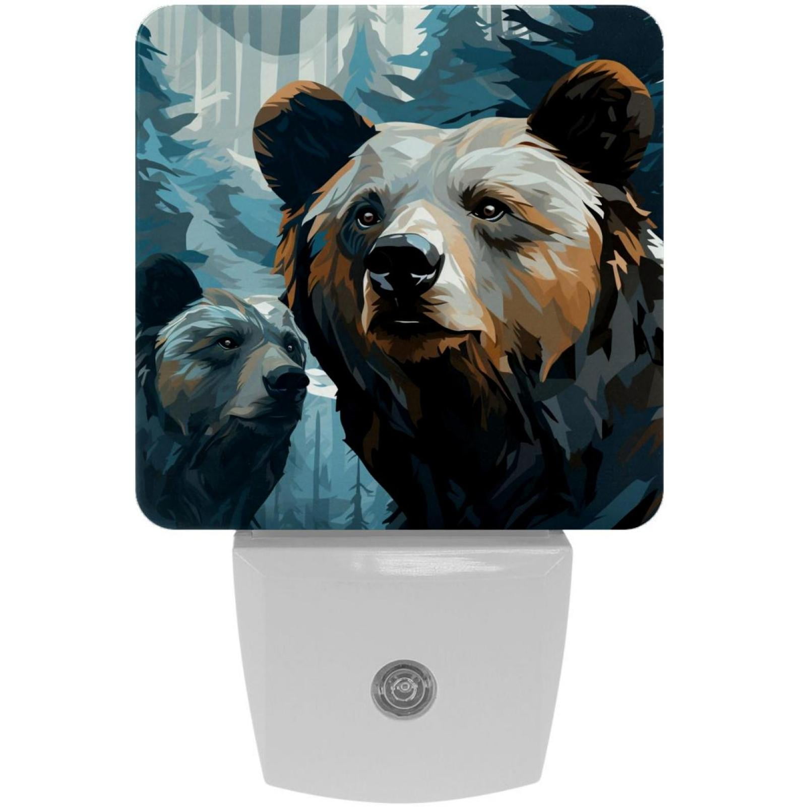 Bear LED Square Night Lights - Elegant and Energy Efficient Lighting ...