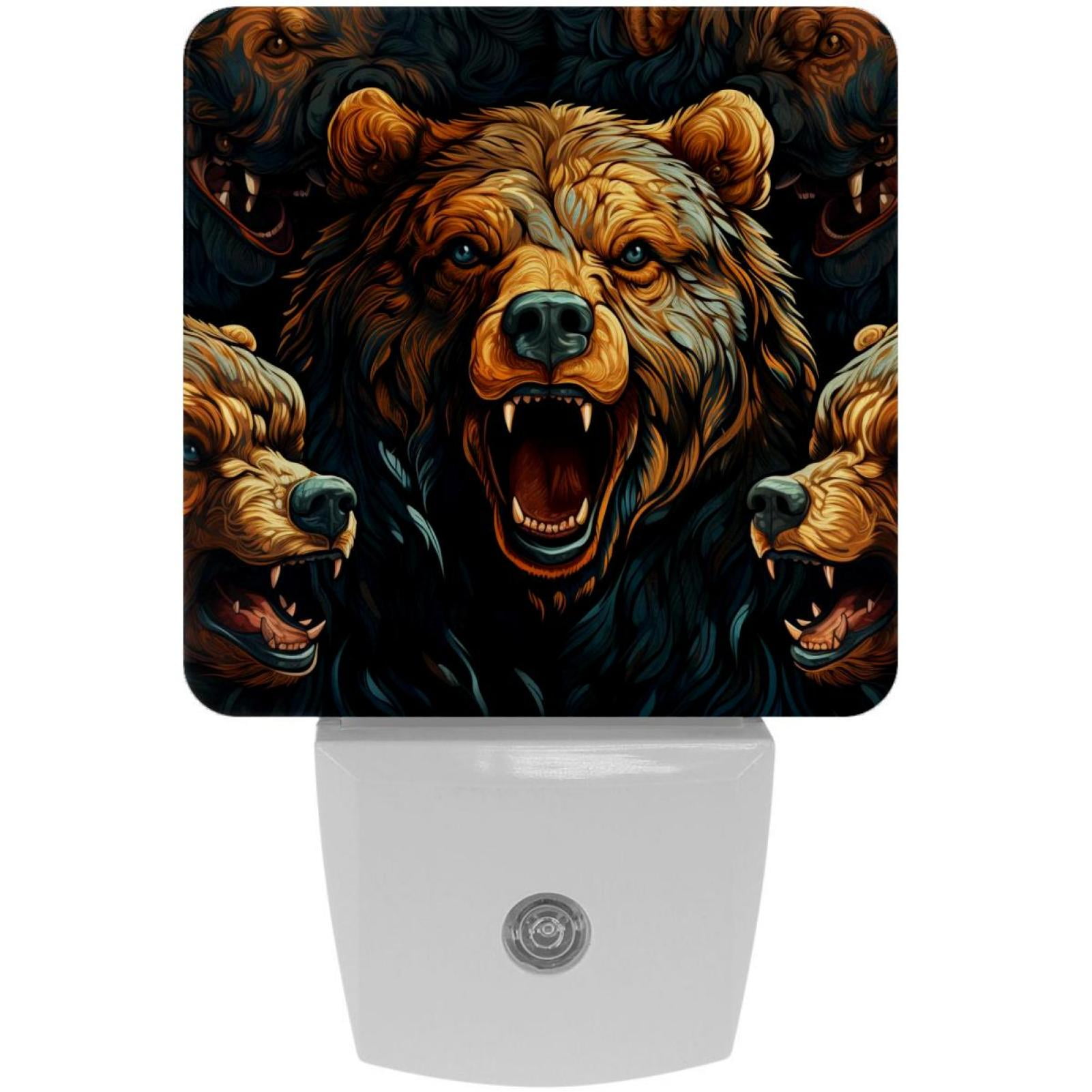 Bear LED Square Night Lights - Energy Efficient and Contemporary Design ...