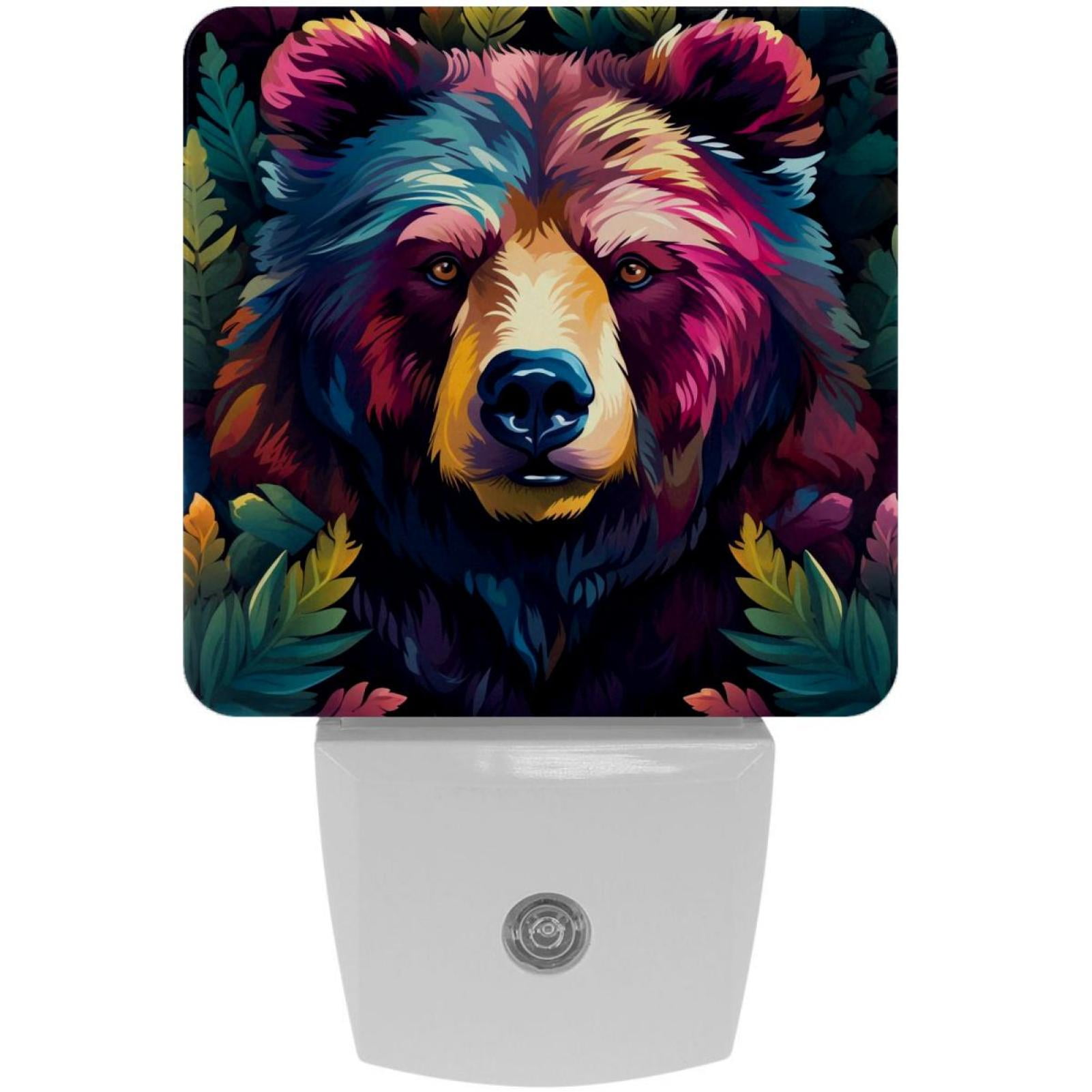 Bear LED Square Night Lights - Illuminating Your Space with Style ...