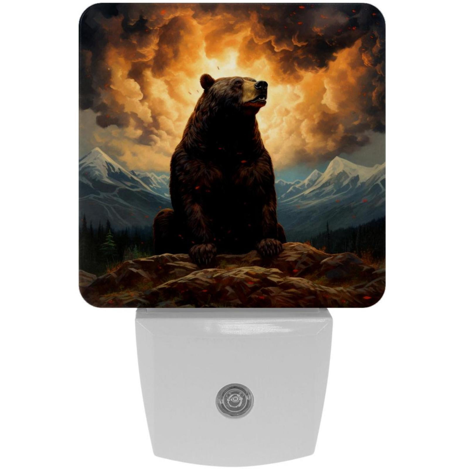 Bear LED Square Night Lights - Stylish and Convenient Illumination for ...