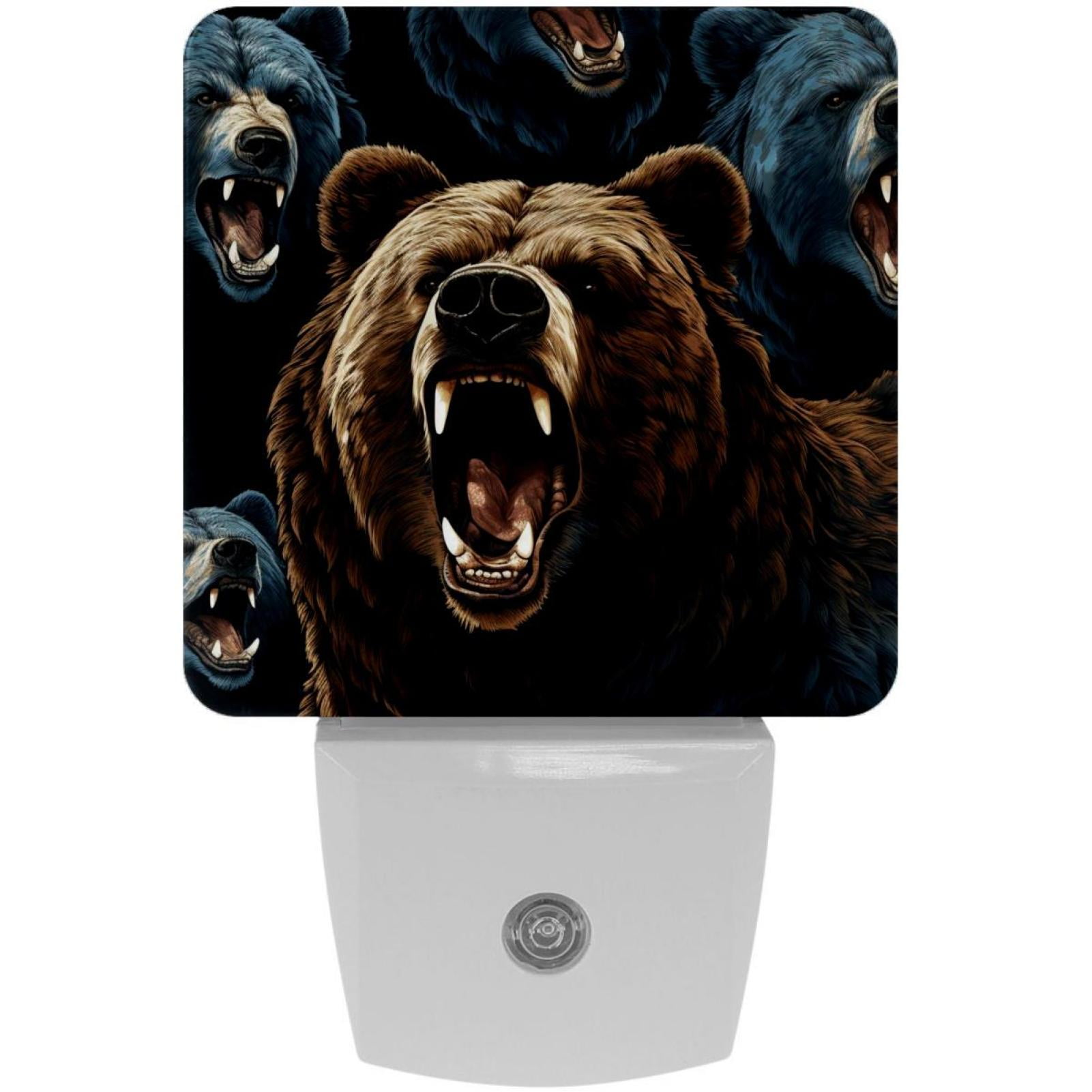 Bear LED Square Night Lights - Stylish and Energy-Efficient ...